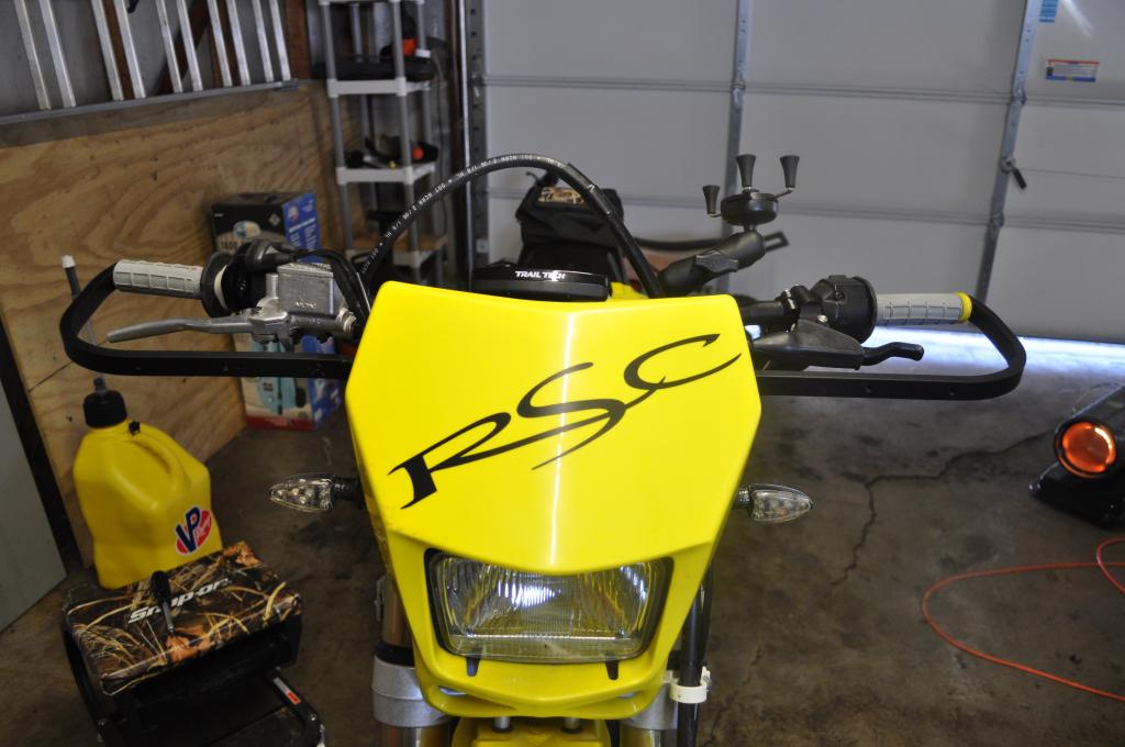 Small tank bag with clear pocket for gps/phone? Non magnetic. - DRZ400 ...