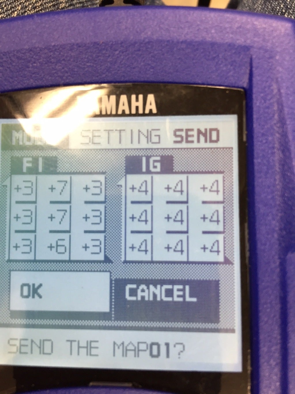 GYTR tuner map all 4's for advance - YZ400F/426F/450F/450FX - ThumperTalk